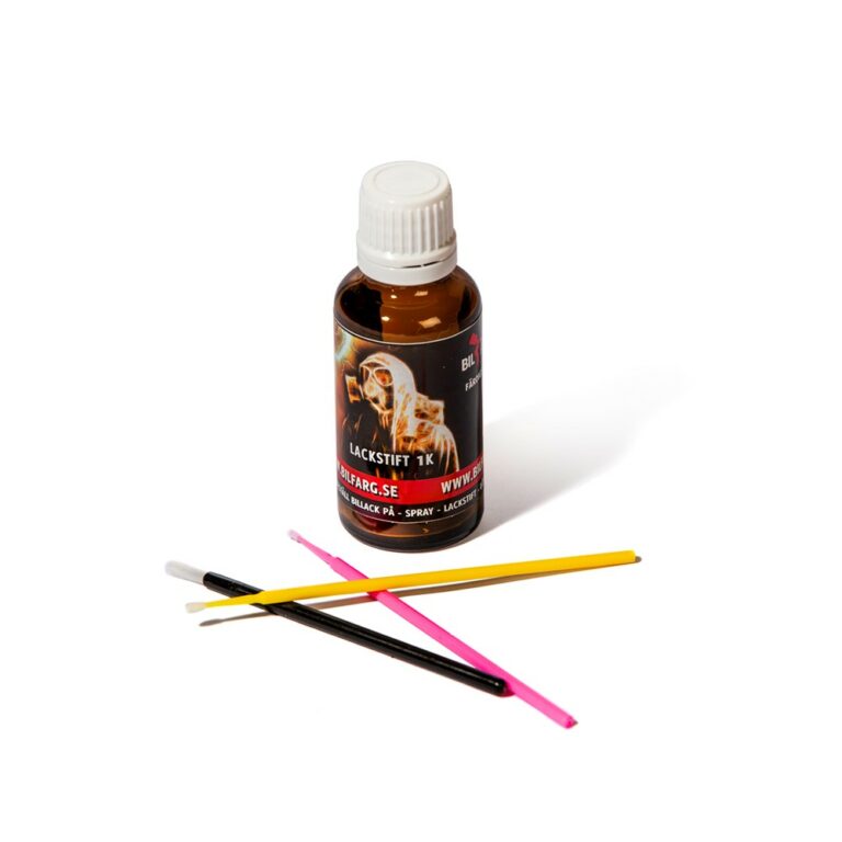 Lackstift för att laga stenskott i lacken | Bilfärg.se