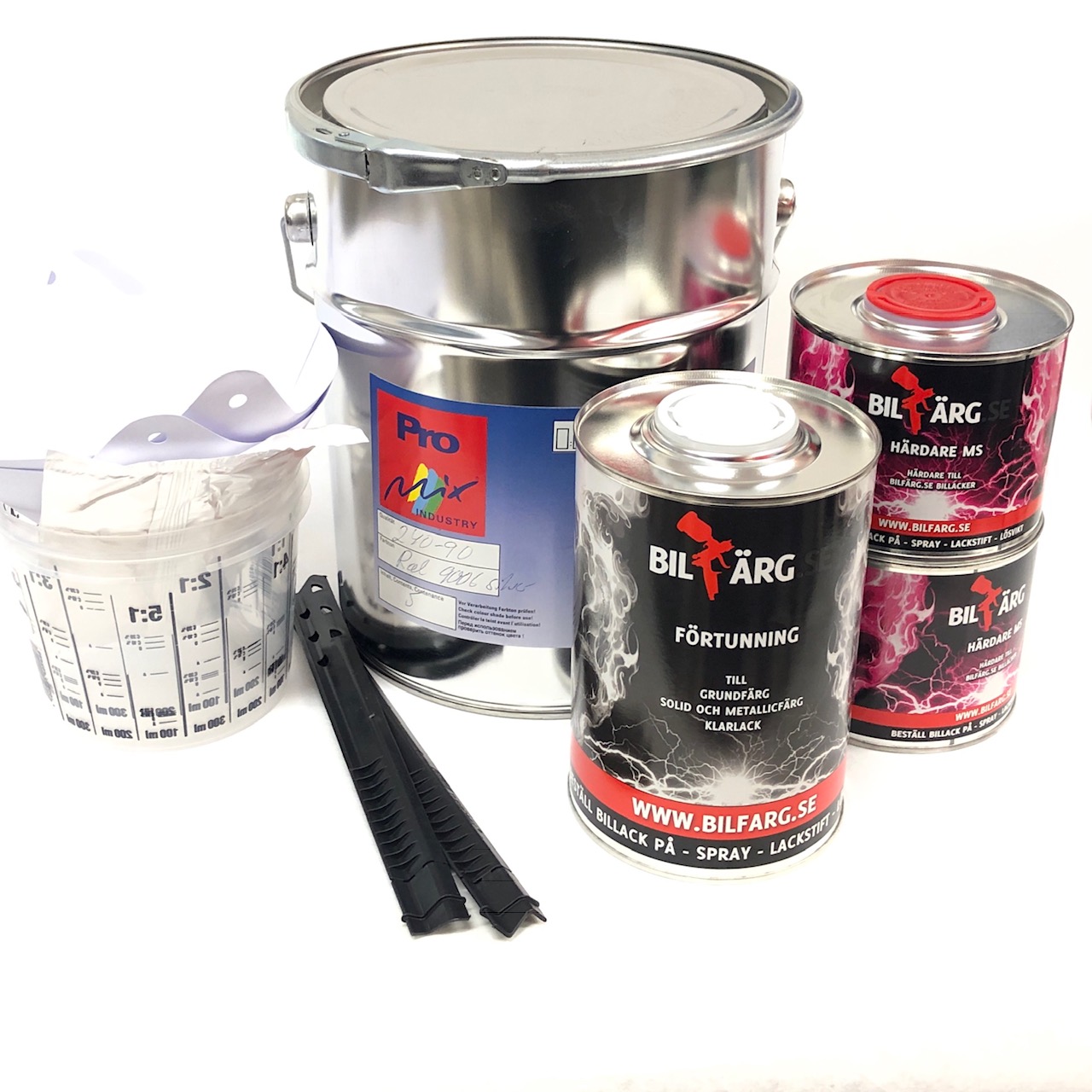 Industrifärg 2 komponent 6L | Bilfärg.se