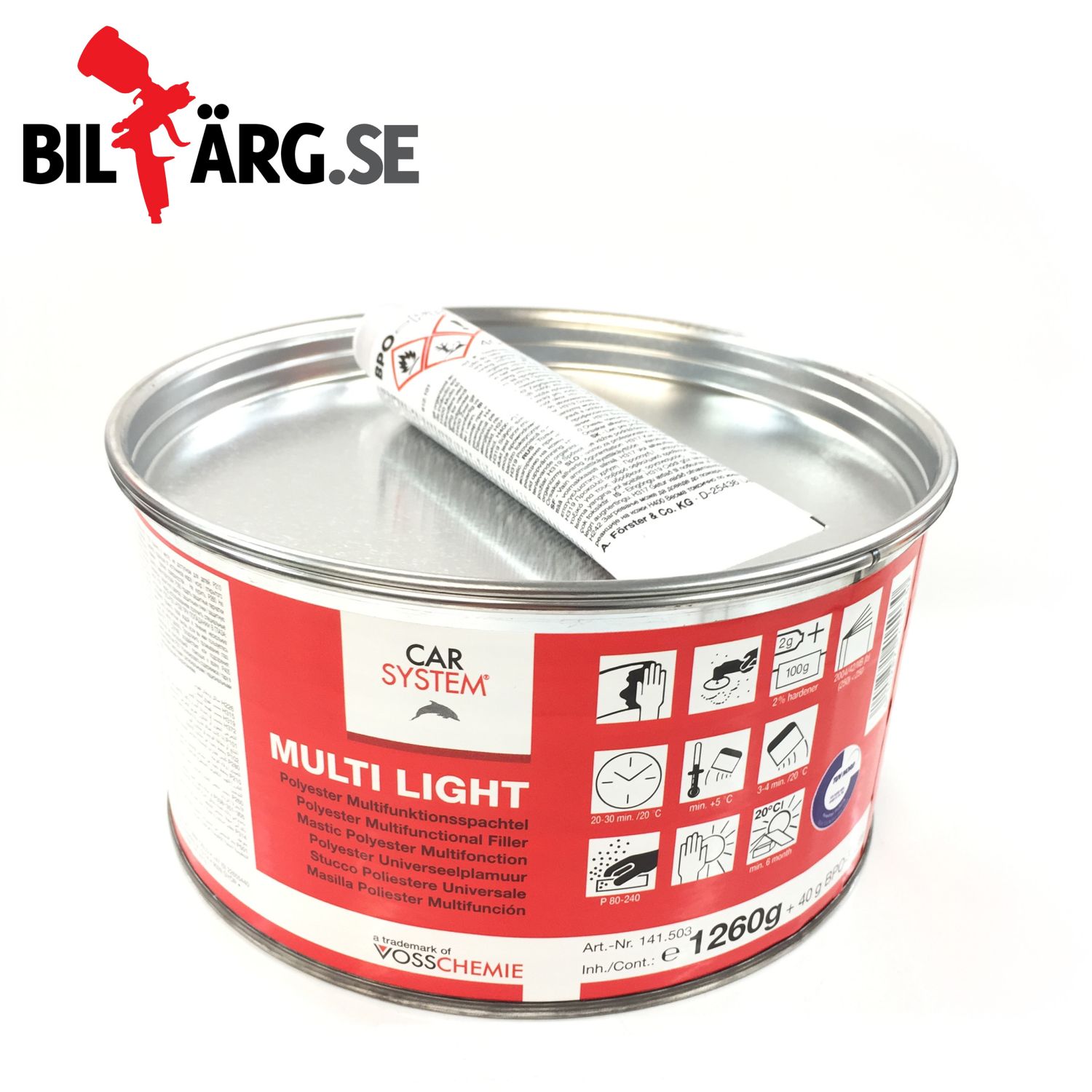 Spackel – Multifunktion lätt/fin spackel | Bilfärg.se