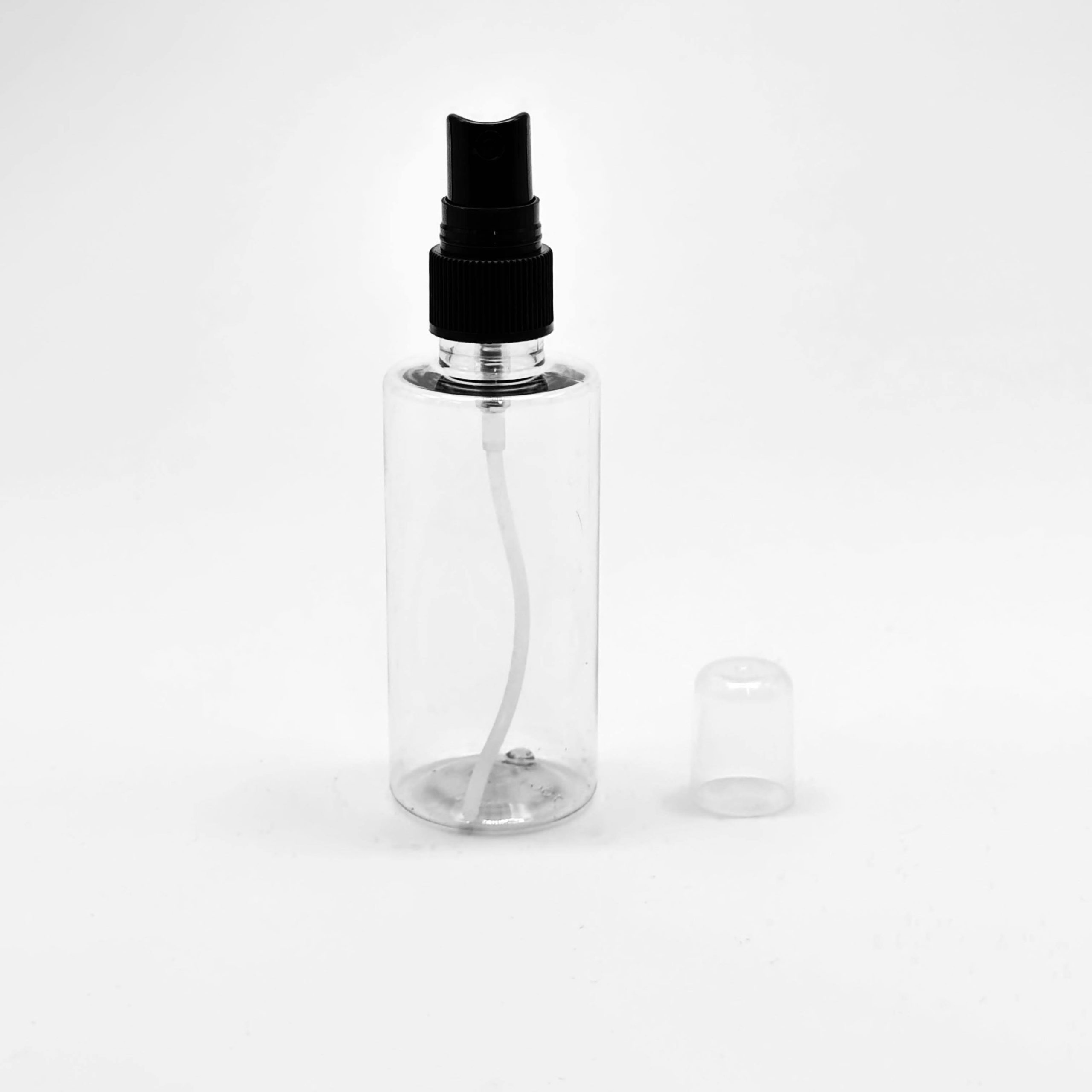 Transparent bilvård sprayflaska 100ml med trigger eller flippkork ...