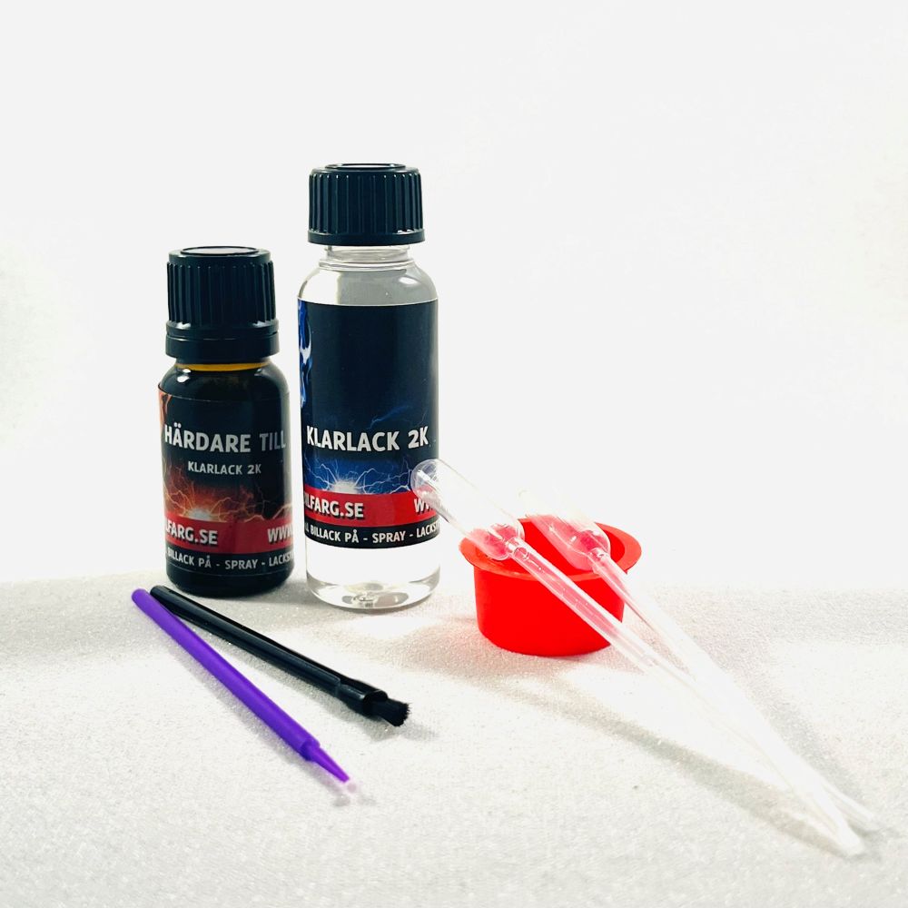 Klarlack kit lackstift 2-komponent | Bilfärg.se