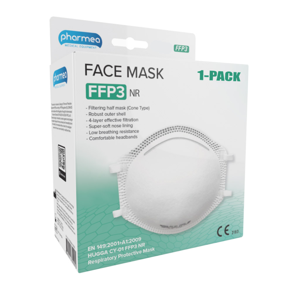 Skyddsmask FFP3 Coronavirus covid-19 OBS! 1 st mask | Bilfärg.se