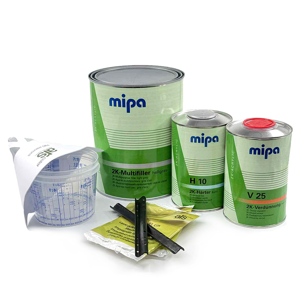 Mipa 2K-Multifiller – Snabbtorkande Allroundfiller | Bilfärg.se